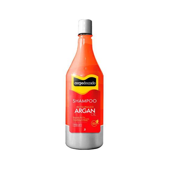 Shampoo Restauração Corpodourado Argan Oil 1l - Corpo Dourado - Shampoo ...
