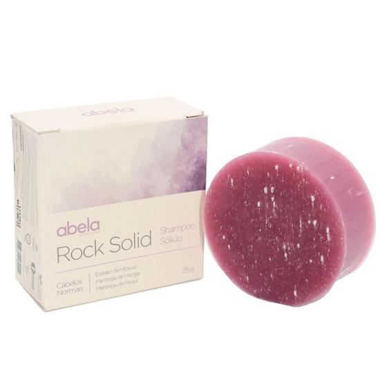 Shampoo Rock Solid Cabelos Normais Abela Cosmetics 75g - Shampoo - Magazine Luiza