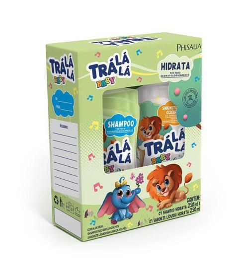 Shampoo + sabonete líquido infantil trá lá lá baby glicerinado ...