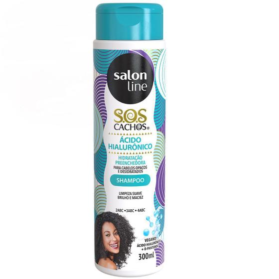 Shampoo Salon Line Ácido Hialurônico Hidratação Preenchedora S.O.S ...