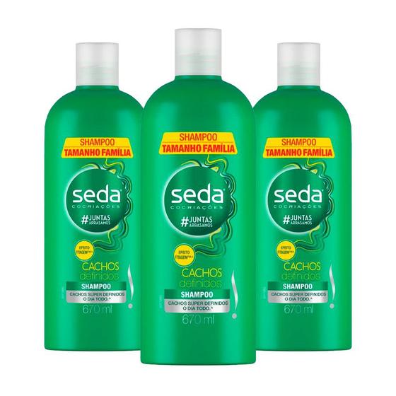 Shampoo Seda Cocriações Tamanho Família Cachos Definidos Efeito Fitagem ...