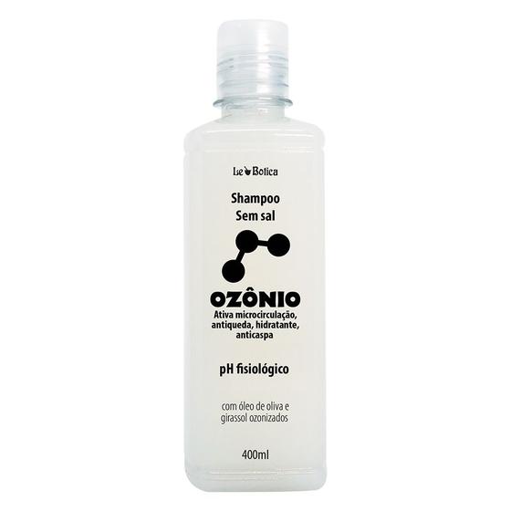 Shampoo Sem Sal Ozônio Antiqueda, Hidratante e Anticaspa Le Botica ...