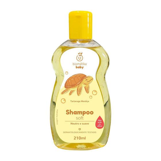 Shampoo Soft Biomatika Baby Neutro e Suave 210ml - Shampoo Infantil ...