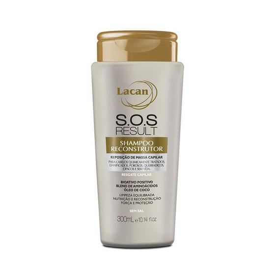 Shampoo SOS Result Lacan 300ml - Shampoo - Magazine Luiza