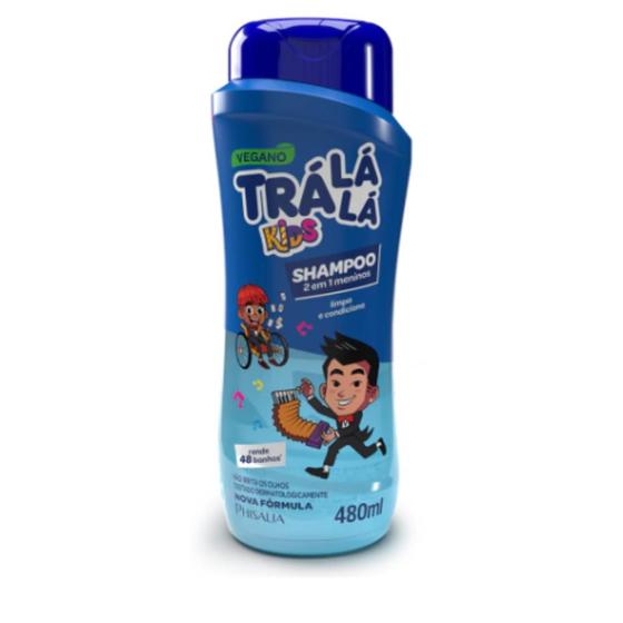 Shampoo Tra La La Kids 2X1 Meninos Vegano Fr X 480ML - Phisalia ...