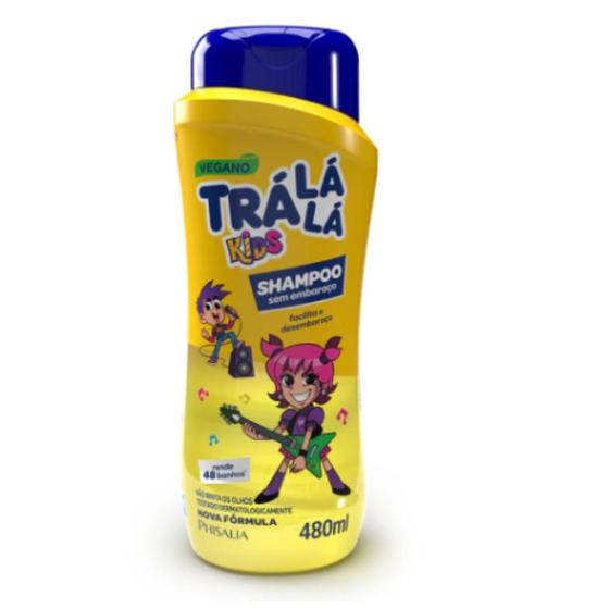 Shampoo Tra La La Kids sem Embaraco Vegano Fr X 480ML - Phisalia ...