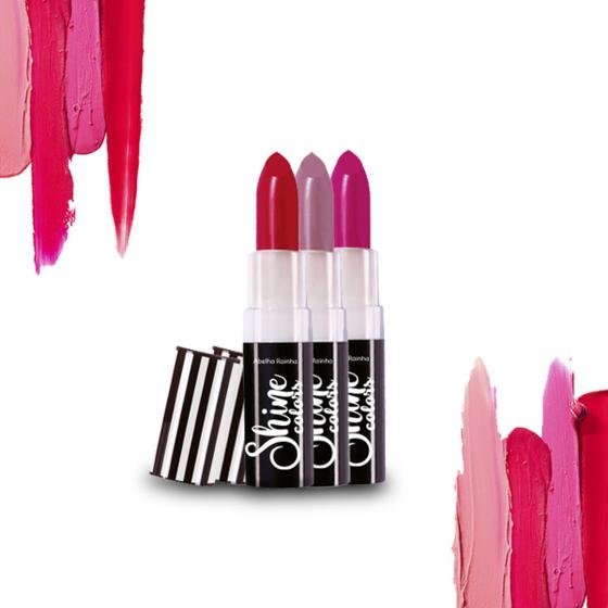 Shine Colors Batom 5 Benefícios Boca Fps 15- Escolha - Abelha Rainha ...