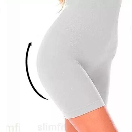 Shorts Levanta Bumbum E Quadril Cintura Alta Modelador Suplex - VCSTILO ...
