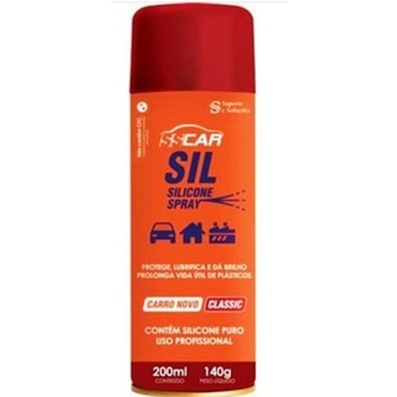 Silicone Spray Carro Novo 200ml - SSCAR - Silicone Automotivo ...