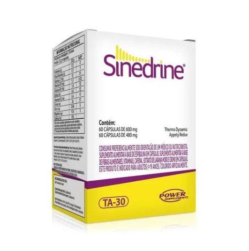 Sinedrine (60 caps de 600mg + 60 cápsulas de 480mg) - Power Supplements ...