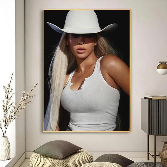Singer Star Poster para Decoração de Móveis de Bar e Sala, Art Print ...