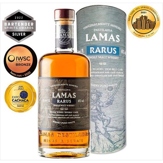 Single Malt Whisky Rarus Lamas 1000ml - Lamas Destilaria - Whisky ...