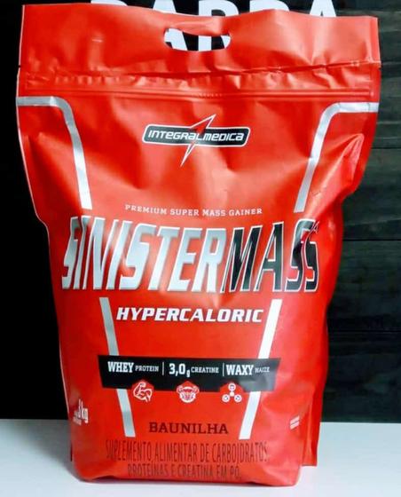 Sinister Mass 3kg Integralmedica Hipercalórico Massa Magazine Luiza