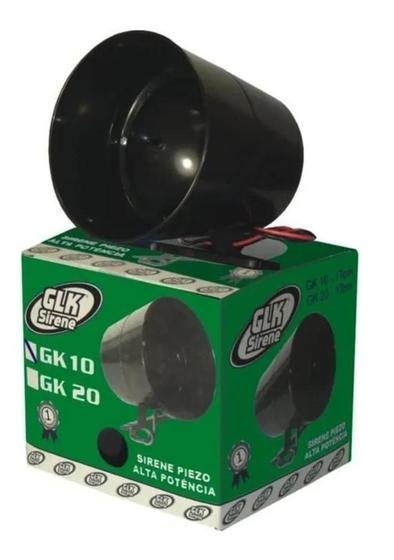 Sirene Para Central De Alarme De Incêndio 12V 120Db (3757) - GLK ...