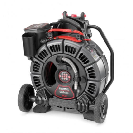 Sistema de Câmera SeeSnake Max RM200 s/ Câmera RIDGID - Câmera Semi e ...