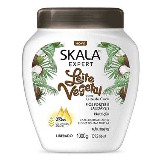 Skala Expert Leite Vegetal 100% Vegano com leite de coco - Leite de ...