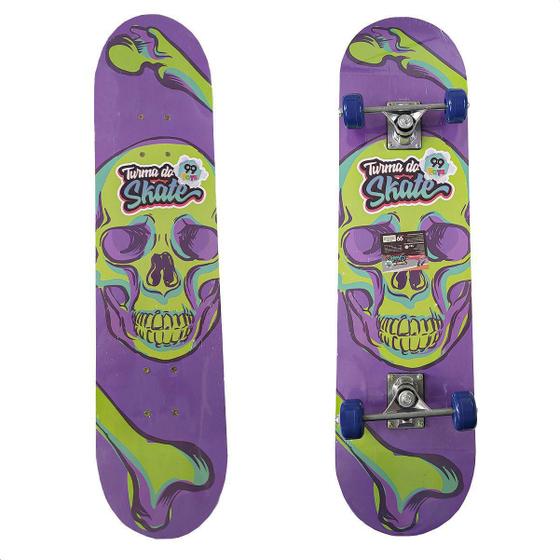 Skate Infantil Completo Com Equipamentos De Segurança Kit - 99 TOYS ...