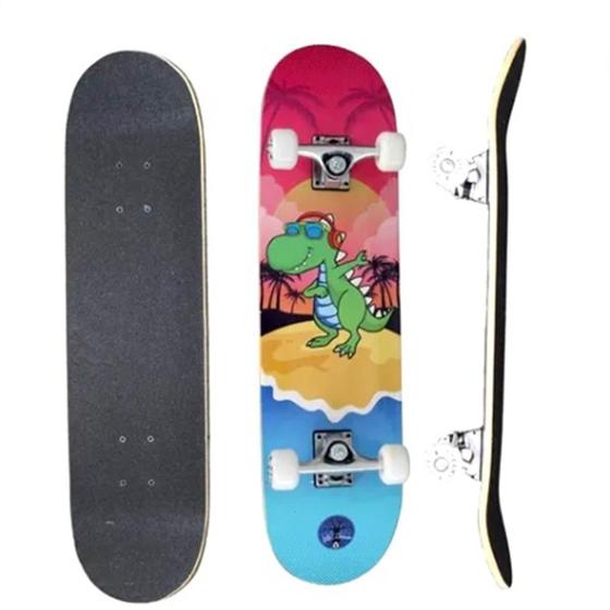 Skate Infantil Montado Toy Dino Life Dreams Kid 60Kg - Skate Infantil ...