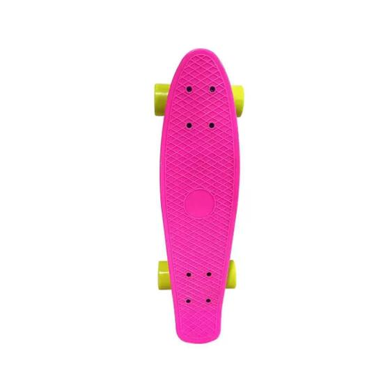 Skate Infantil para Crianças Cruiser Preto - DM Toys - Skate Infantil ...