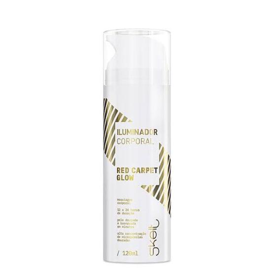 Skelt Iluminador Corporal Red Carpet Glow 120ml - Iluminador Facial ...