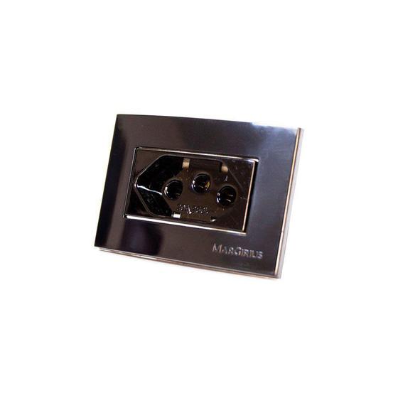 Sleek Ebony Tomada 2p+t 20a para Movel - Margirius - Módulo de Tomada - Magazine Luiza