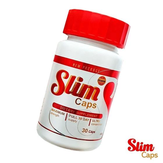 Slim Caps 1 Unidade 30 Capsulas - Nova Embalagem - Termogênico ...