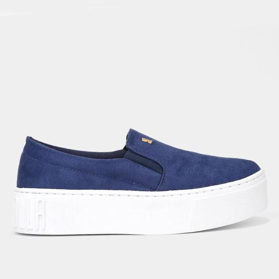 Slip On Santa Lolla Flatform Suede Feminino - Slipper / Slip On ...