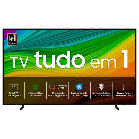 Smart Big TV Samsung 75" Polegadas QLED 4K 75Q60D 2024, Tecnologia de Pontos Quânticos e Design ...