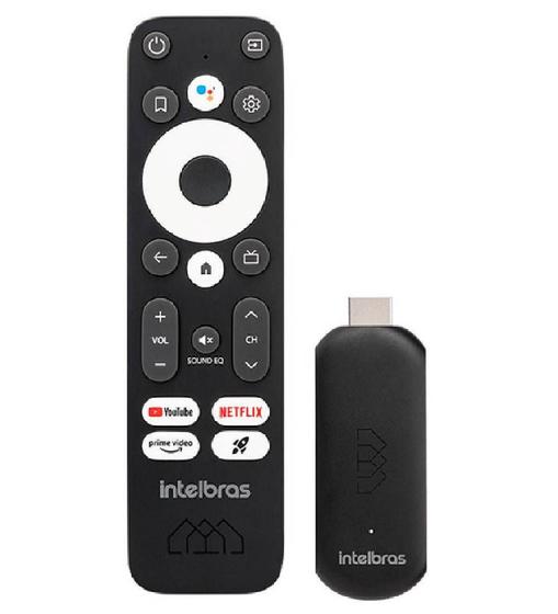 Smart Box Android TV Stick - Intelbras - Streaming - Magazine Luiza