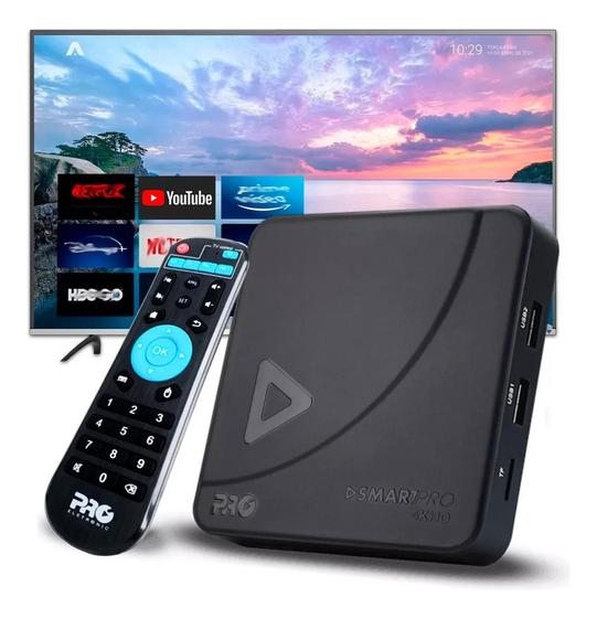 Smart Box - Novo Smart Pro Proeletronic Android 4k 2GB Full HD ...