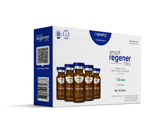 Smart Regener Strill Fluído Tratamento de Estrias E Linha de Expressão Profunda com 5 Smart GR ...