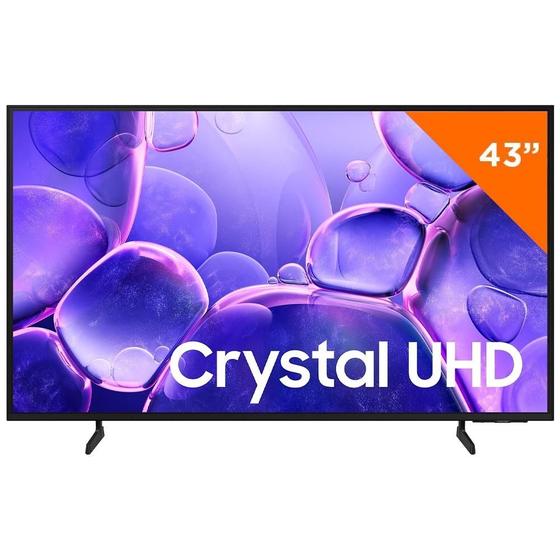 Smart TV 43 Polegadas Samsung Crystal UHD 4K - UN43U8600 2025 - Smart TV - Magazine Luiza