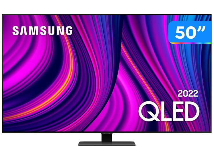 Smart TV 50” 4K QLED Samsung QN50Q80B - VA Wi-Fi Bluetooth HDR Alexa 4 ...