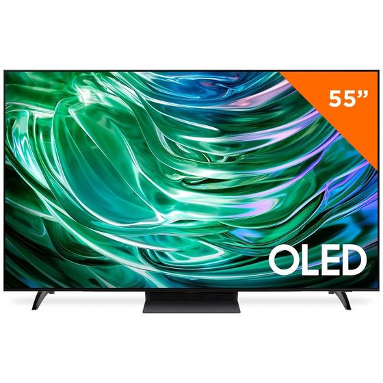 Smart TV 55 Polegadas Samsung OLED 4K com Gaming Hub, QN55S90DA - TV 4K ...