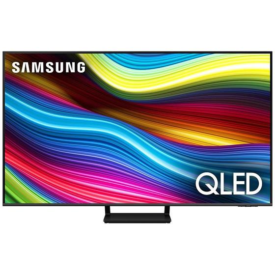 Smart TV 55 Polegadas Samsung QLED 4K, 4 HDMI, 2 USB, Bluetooth, Wi-Fi ...