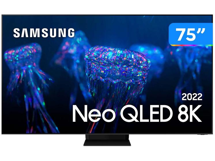 Smart TV 75” 8K Neo QLED Samsung QN75QN800B - VA 120Hz Wi-Fi Bluetooth ...