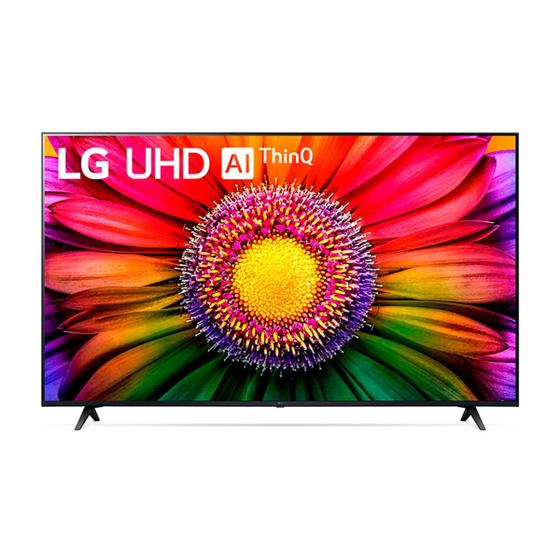 Smart TV 75" LG 4K UHD 75UR8750PSA, HDR, Bluetooth, Alexa, ThinQAI ...