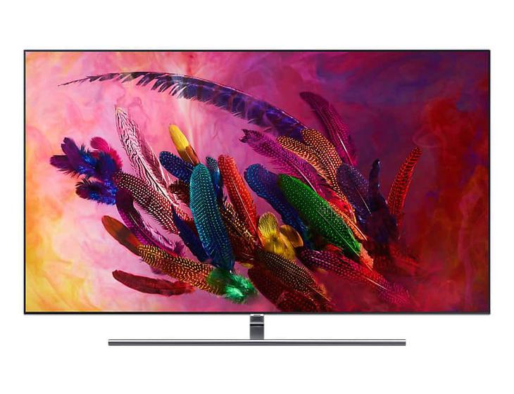 Smart Tv 75" Samsung QLED 4K QN75Q7FNAGXZD 4 HDMI 3 USB Wi-Fi Prata ...