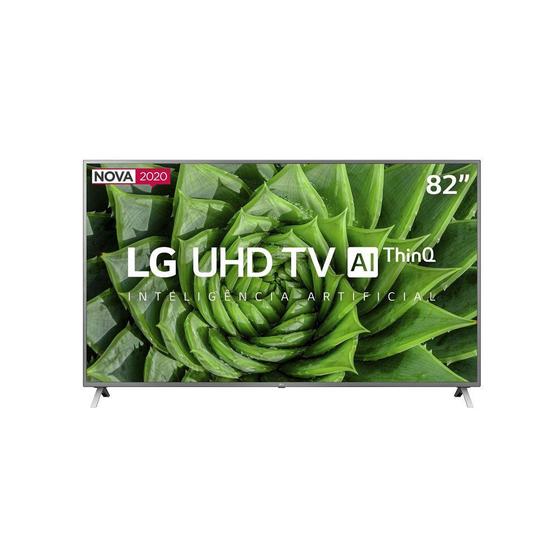 Smart TV 82 Polegadas Led Lg UN8000 UHD 4K WiFi Bluetooth HDR Thinq Ai ...