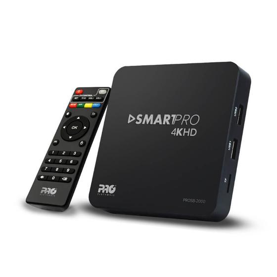 Smart TV Box Pro Eletronic 4K HD PROSBS-2000 - PROQUALIT - TV Box ...
