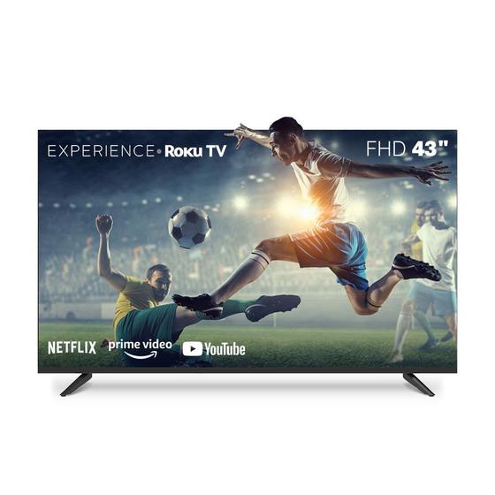 Smart TV FHD 43 DLED Wi-fi MultiExperience Roku Multi - TL056EX - Smart ...