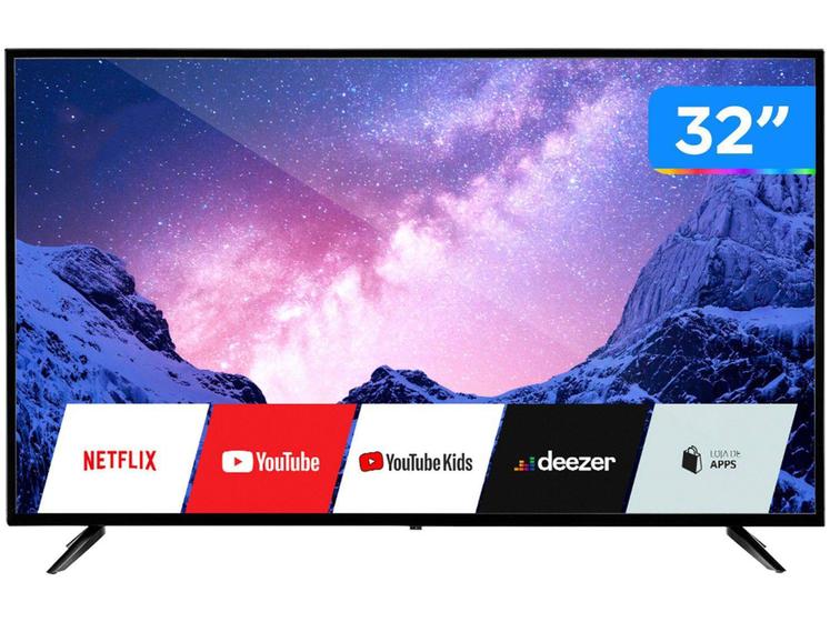 Smart TV HD D-LED 32” Multilaser TL026 Wi-Fi - 2 HDMI 2 USB - Smart TV ...