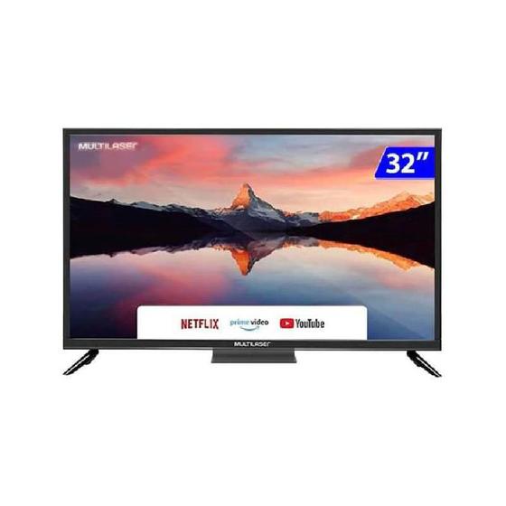 Smart Tv Led 32 Hd Multilaser Tl026 3 Hdmi 2 Usb Wi-Fi - Smart TV ...