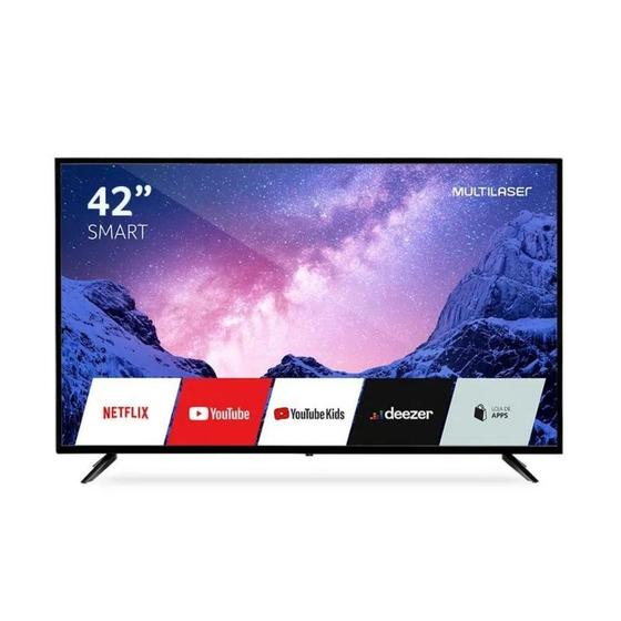 Smart Tv Led 42 Polegadas Full HD Wifi Integrado TL 04 Com Receptor ...