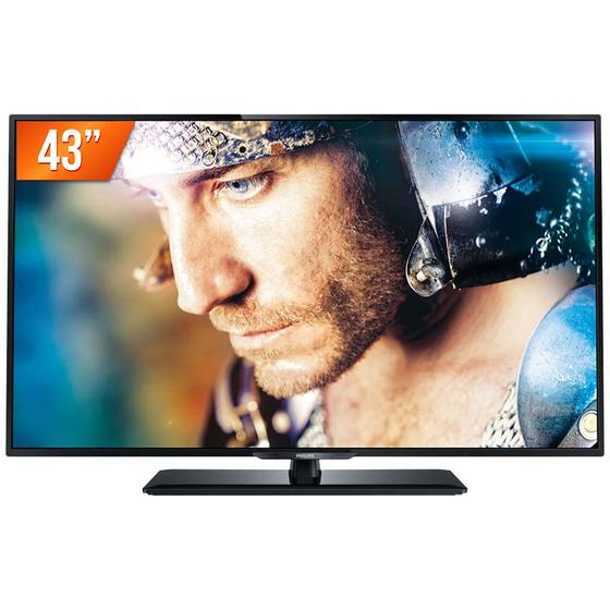 Smart TV LED 43'' Philips Full HD 3 HDMI 2 USB Wi-Fi Integrado ...