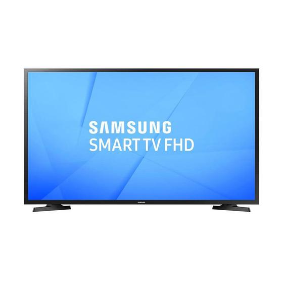 Smart TV LED 43 Polegadas Samsung 43J5290 Full HD com Conversor Digital ...