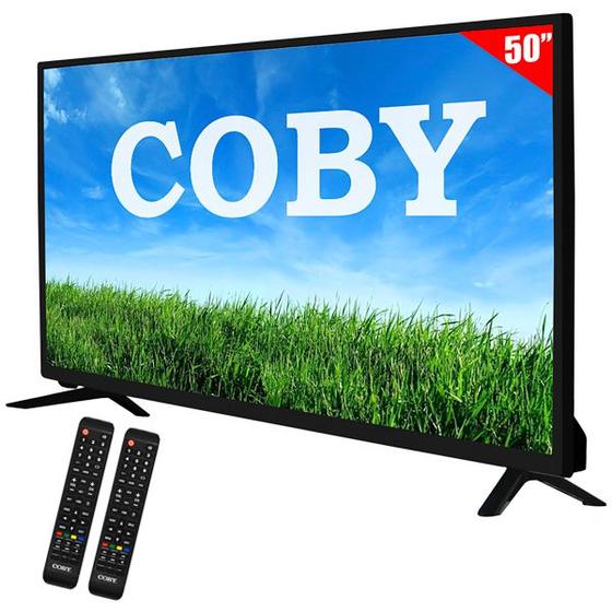 Smart TV LED 50" Coby CY3359-50SMS-BR 4K Ultra HD Wi-Fi com Conversor ...