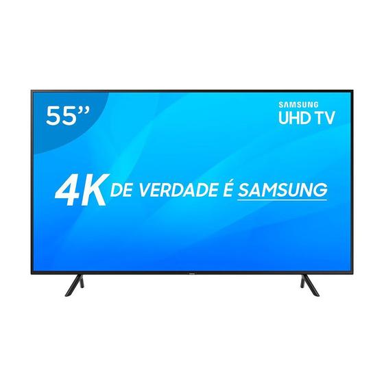Smart Tv LED 55 Polegadas Samsung UN55NU7100GXZD Ultra HD 4K Wi-Fi 3 ...