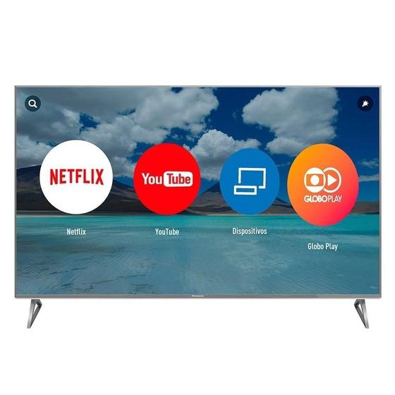 Smart TV LED 58" Panasonic TC-58EX750B 4K Ultra HD HDR com Wi-Fi 3 USB ...