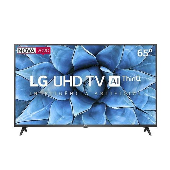 Smart TV LED 65" LG 65UN7310PSC 4K UHD HDR Wi-Fi, 2 USB, 3 HDMI ...